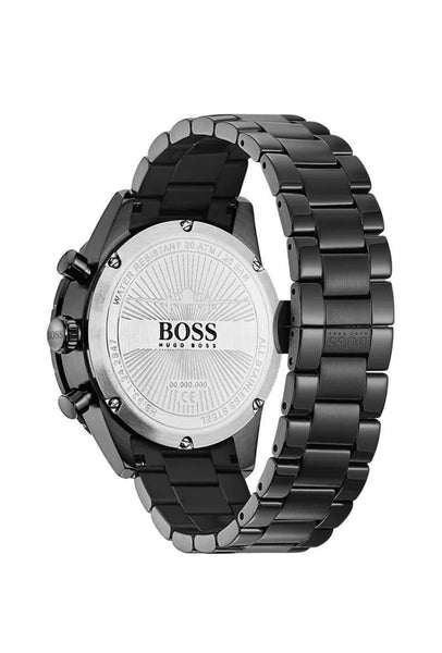HUGO BOSS MEN'S WATCH 1513771 AERO CHRONOGRAPH BLACK – Maanzstore